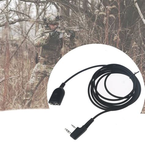 K Type 2 Pin Male Female Microphone Cable For Kenw Grandado