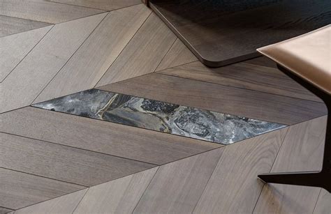 Unique Wood Floor With Intricate Pattern