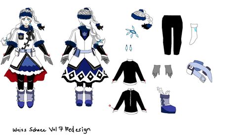 Weiss Schnee Vol 7 Redesign By L2456 On Deviantart