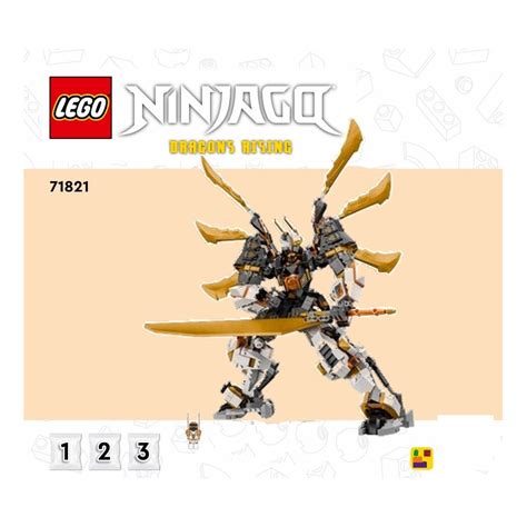 Instruction Lego Ninjago Cole S Titan Dragon Mech