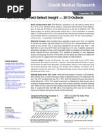 January 2025 Global Default Trends Pdf Bond Credit Rating Economies