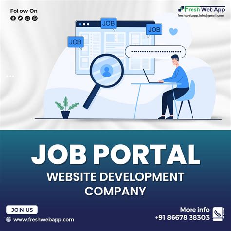 Job Portal Website Market Jobportal Website Websitedesign… Fresh Web App Web Design
