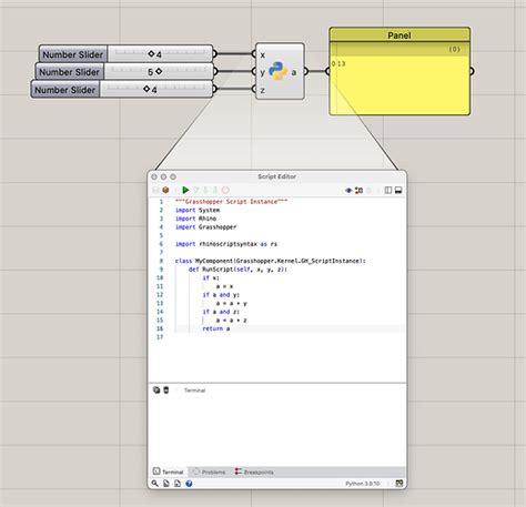 How To Set Parameter As Optional In Python 3 Component Grasshopper