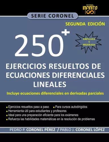 Libro 250 Ejercicios Resueltos De Ecuaciones Lineales Y Envío Gratis