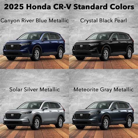 2025 Honda Cr V Colors See All Exterior And Interior Options