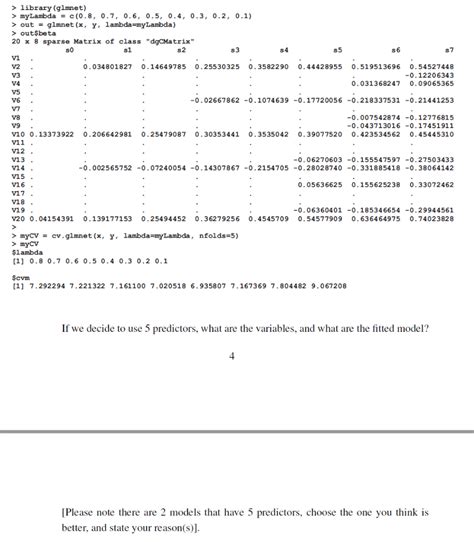 Solved 4 A Suppose The Covariance Matrix Of A