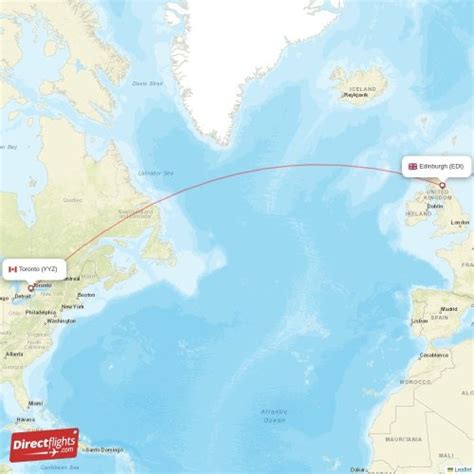 Direct Flights From Edinburgh To Toronto Edi Yyz