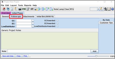 creating a project ingen software