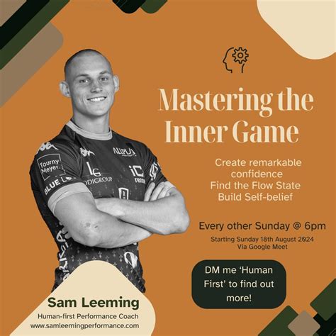 Sam Leeming On Linkedin Mentalskills Performanceseminar Performance Innergame