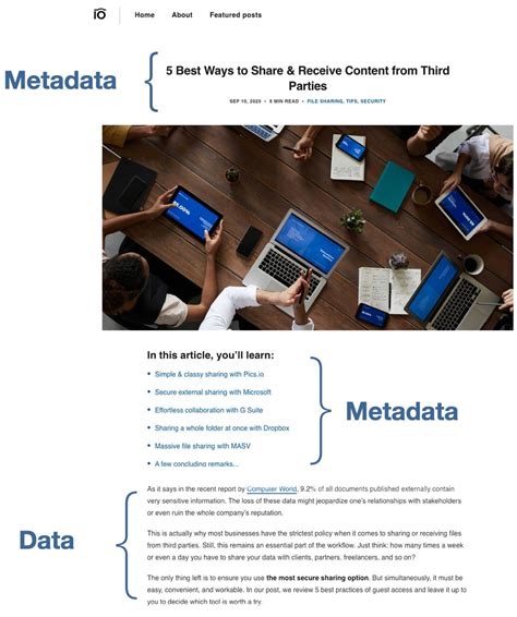 Tips On Metadata Management In Google Drive