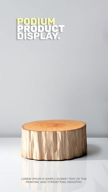 우아하고 자연스러운 여름 포디움 무대 제품 전시 모형 프리미엄 Psd 파일