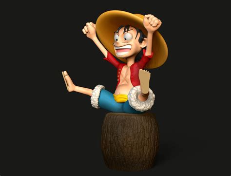 Artstation Luffy 3d Model Resources