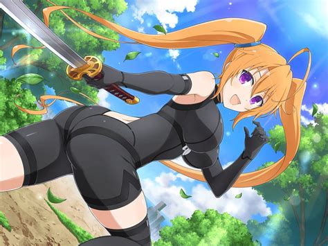 Shidou Irina Senran Kagura And More Drawn By Yaegashi Nan Danbooru