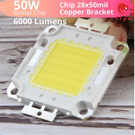 Mata Led 50w 1500ma Aluminium Copper Bracket Chip Led Cob 50 Watt
