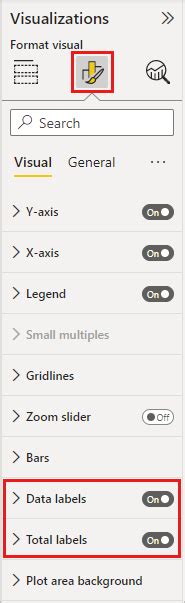 自定义 Power Bi 可视化效果标题 Power Bi Microsoft Learn