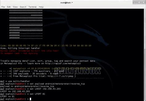 How To Hack Android Phone Using Kali Linux Tech Technik