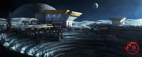 Asteroid Mining Base Concept