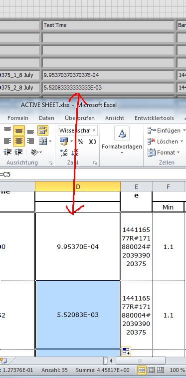 Read A Data From Excel Report Generation Ni Community National Instruments