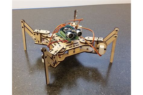 Meped Quadruped Robot Kit From Spiercetech On Tindie