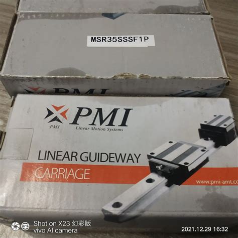 Original PMI Linear Guide Slide Block MSR25 MSR25S MSR25SSSF1P MSR25SSSF1 P MSR25SSSF1PA