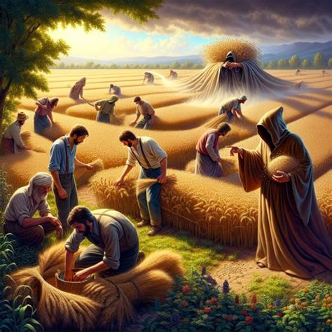 What Does Matthew 1324 30 Mean Bible Art