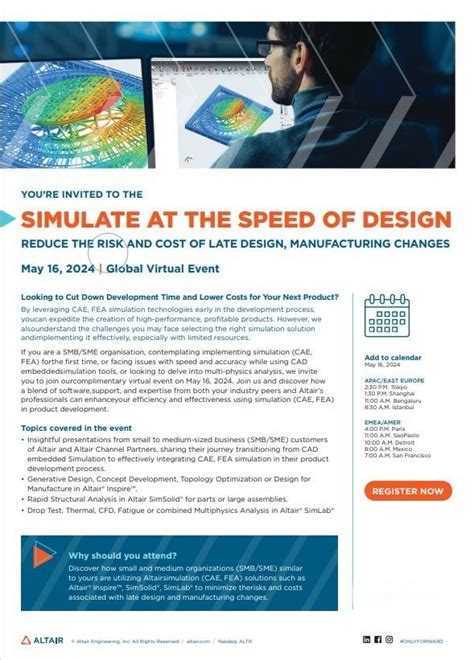 Cae Fea Simulation Cad Thinkcogent Altairpartner Messenlabs Simulationdrivendesign
