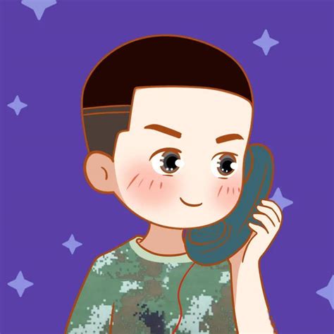 军人情侣头像来一波武警小哥哥的