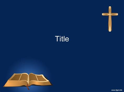 Christian Backgrounds Powerpoint Template Holy Bible Background