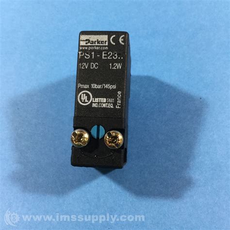 Parker Ps1 E23 Solenoid Valve Ims Supply