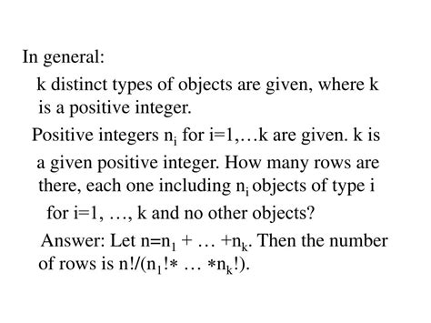 Ppt Counting Permutations When Indistinguishable Objects May Exist Powerpoint Presentation