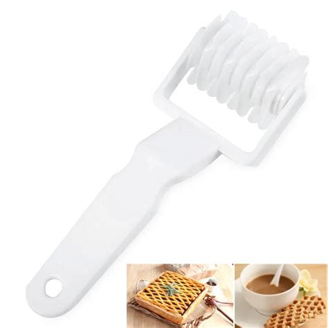 파이 피자 쿠키 커터 과자 플라스틱 베이킹 도구 Bakeware 엠보싱 반죽 롤러 격자 커터 공예 소형 핫 세일lattice