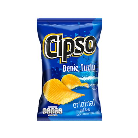 Cipso Tırtıklı Orijinal Cips