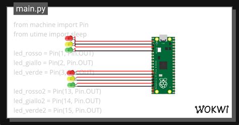 Micropython Semaforo Wokwi Esp32 Stm32 Arduino Simulator