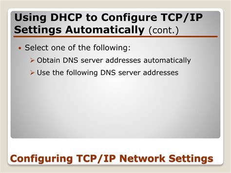 Ppt Understanding Configuring And Securing Tcpip Networks