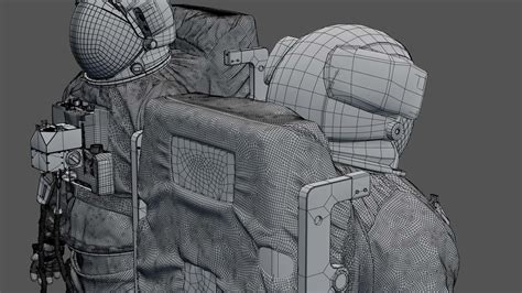 Emu Nasa Space Suit 3d Model By Albin