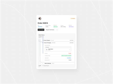 Order Tracking Ui By Azizul Islam On Dribbble