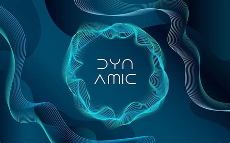 Premium Vector Dark Blue Background And Blue Fluid Lines That Create