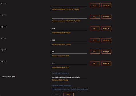 How To Set Up Binhex Vpn Docker Containers On Mullvad Wireguard Anebula