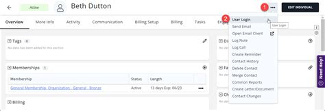 Assign Member Access Level GrowthZone