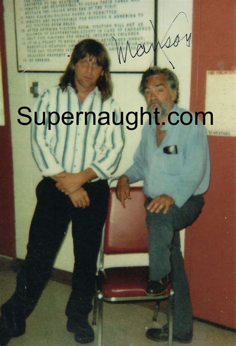Charles Manson Autographed Photograph Supernaught