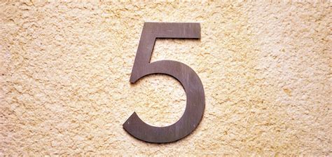 What Does The Number 5 Mean In The Bible 15 Degrees Ne