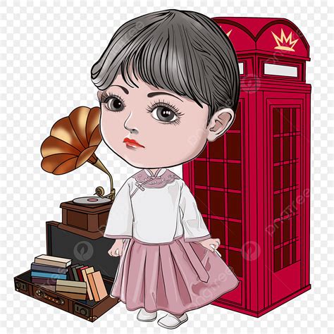 Classical Republic Of China Q Version Character Chinese Style