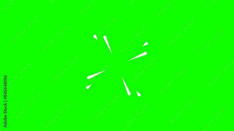 Circle Bursting Highlight Motion Graphics With A Green Screen Background Pop Up Circle
