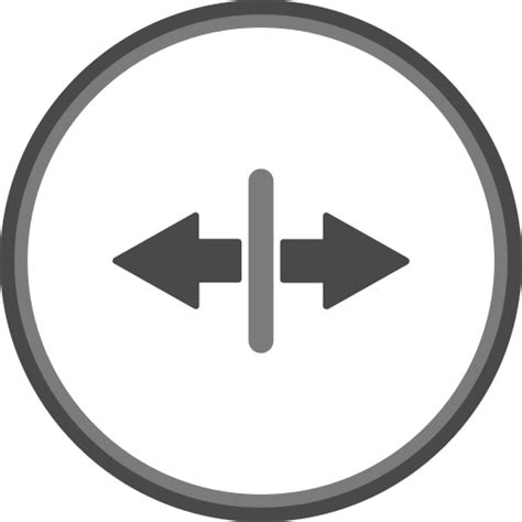 Separation Generic Grey Icon