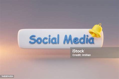 Colorfull 무한 배경에 전화 응용 프로그램에 대한 떠 다니는 채팅 기호 소셜 미디어 벨 아이콘 기호 3d 그림 0명에 대한 스톡 사진 및 기타 이미지 Istock