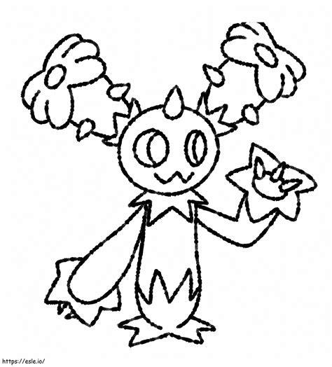 Maractus Pokemon 2 Coloring Page