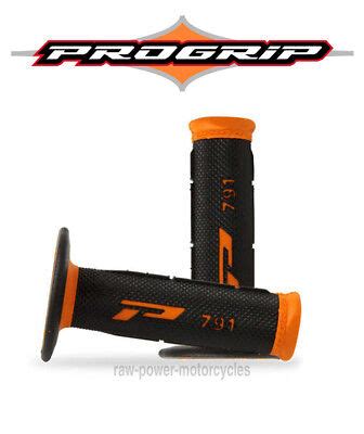 Fits Ktm Sx125 2t 1993 Progrip 791 Mx Dual Density Grips Orange Ebay Uk