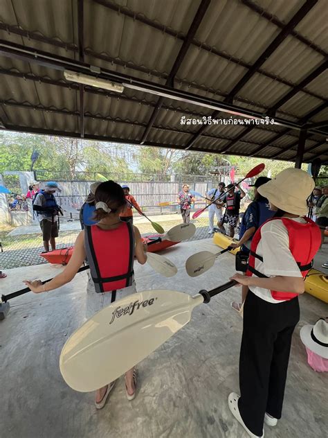 One Day Activity กิจกรรมพายเรือคายัค ในกรุงเทพ แกลเลอรีที่โพสต์โดย Ornn Lemon8
