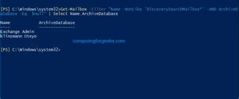 Configure Mailbox Quotas And Archives On Exchange Server 2019 ComputingForGeeks