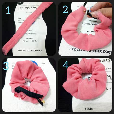 Cara Membuat Scrunchie Tanpa Mesin Jahit Ruang Ilmu